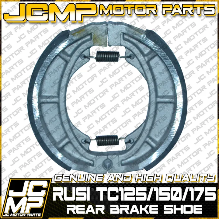 TC125/150/175 Rear Brake Shoe for RUSI Motorcycle | Lazada PH