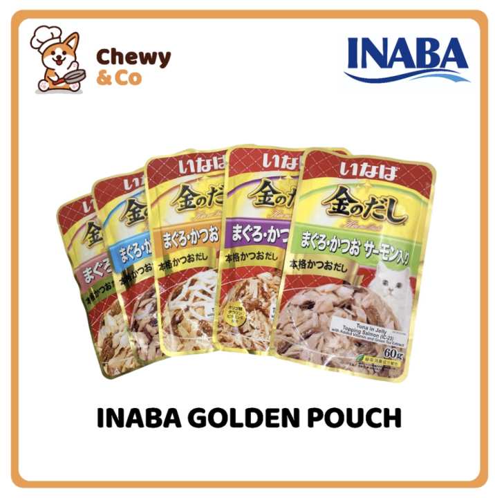 Ciao Inaba Soup Tuna in Jelly Golden Pouch Wet Cat Food 60g | Lazada PH