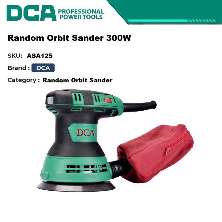 DCA RANDOM ORBIT SANDER - ASA125 | Lazada