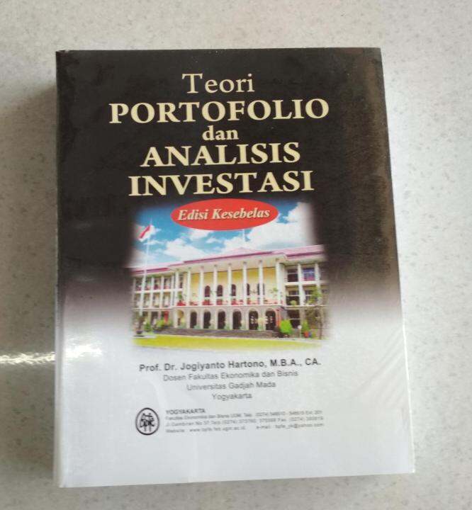 Buku Teori Portofolio Dan Analisis Investasi Edisi Kesebelas - Prof ...