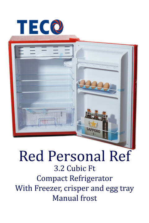 TECO Refrigerator 3.2 Cubic Feet | Lazada PH