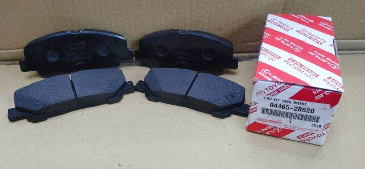 BRAKE PAD FRONT TOYOTA ESTIMA ACR50,ALPHARD,VELLFIRE 04465-28520 | Lazada