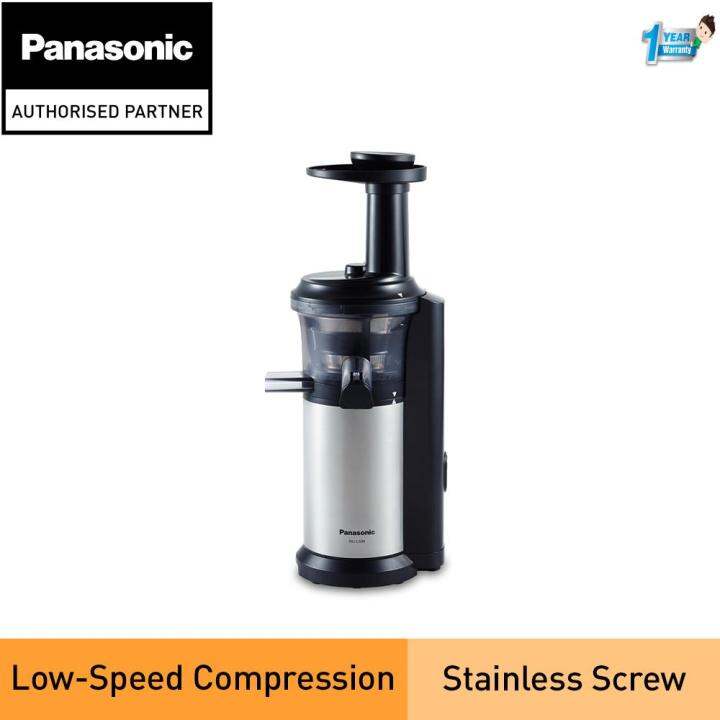 PANASONIC MJ-L500 SLOW JUICER (150W) 1L CAPACITY MJ-L500SSK | Lazada