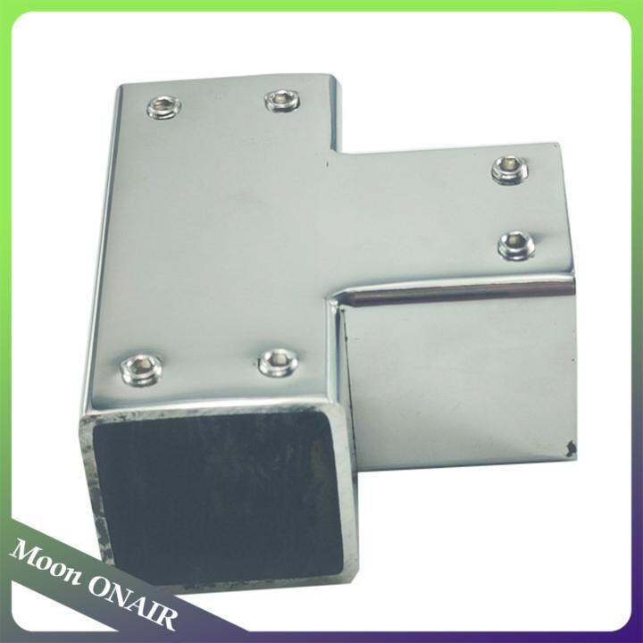Moon ONAIR Stainless Steel Square Tube Joint Square Pipe Connector 28mm ...