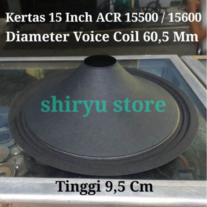Jual KERTAS SPEAKER DAUN MIC 15 INCH INCI IN ACR 15500 15600 COIL 60,5 ...