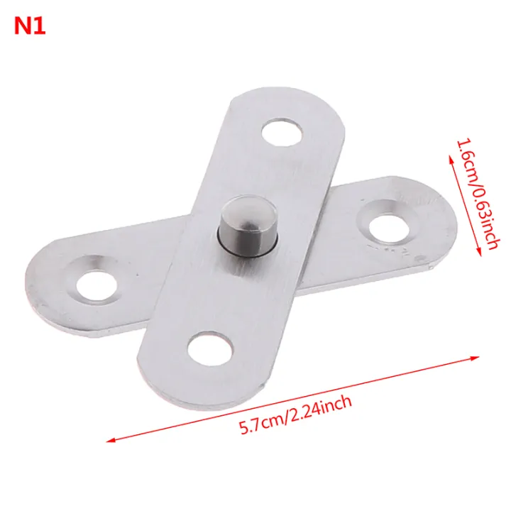 ⛏SWEET🗜Stainless Steel Concealed 360 Degree Revolving Door Pivot Hinge ...