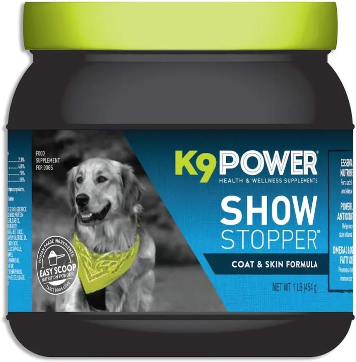 K9 Power - Show Stopper, Healthy Coat & Skin Supplement for Dogs ...