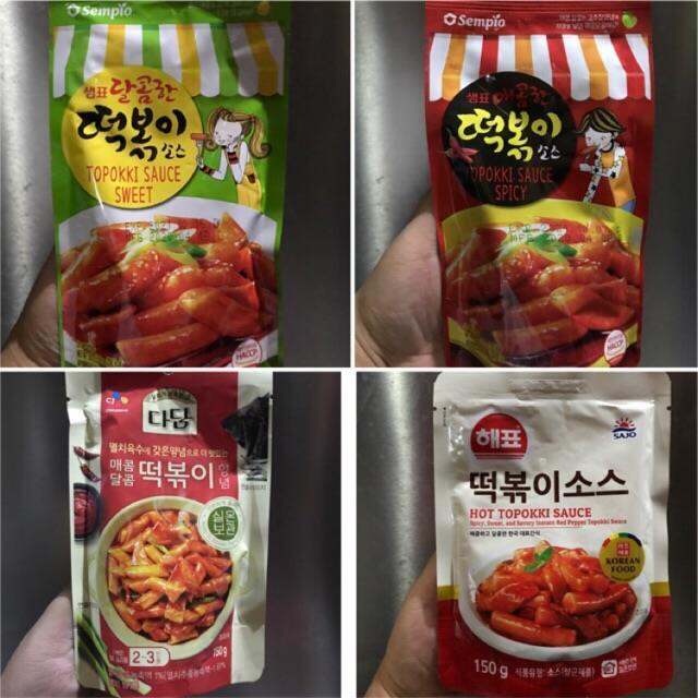 Korean Fish Cake Odeng Rice Cake Tteokbokki Topokki Sauce (150g ...