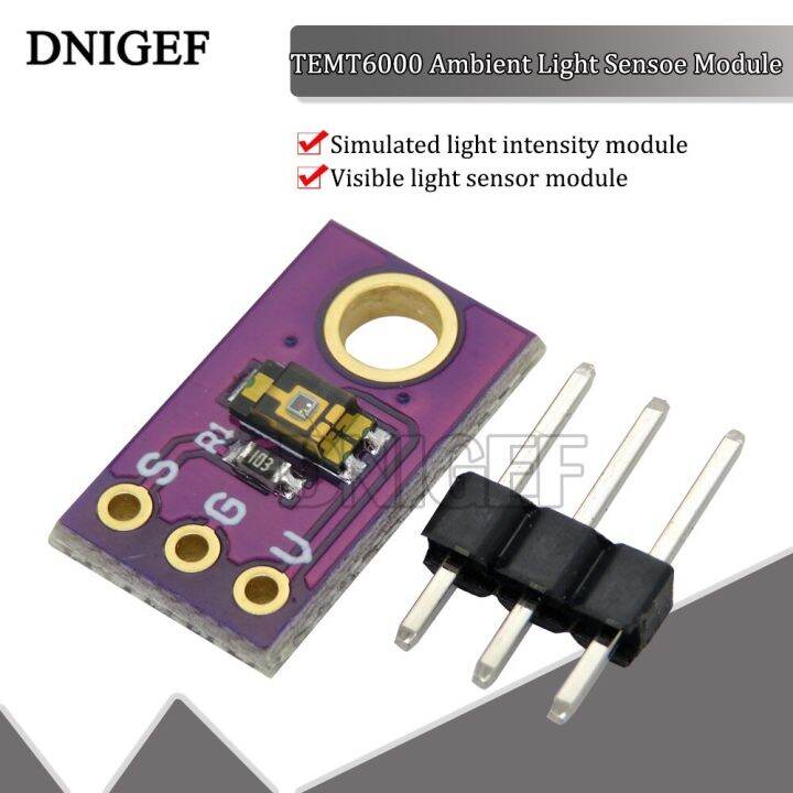 TEMT6000 Light Sensor Professional TEMT6000 Photosensitive Sensor For Arduino Smart Electronics ...