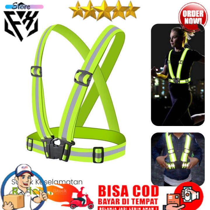 FX - STORE - Rompi glow in the dark buat lari buat keselamatan kerja ...