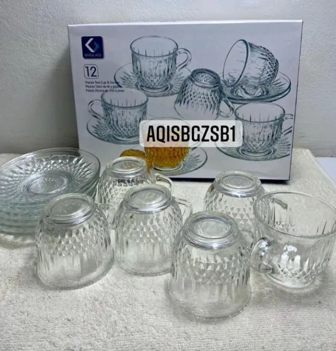 PROMO GELAS MINUM / GELAS KIMGLAS 12 PCS / ALAT DAPUR / GELAS HARIAN ...