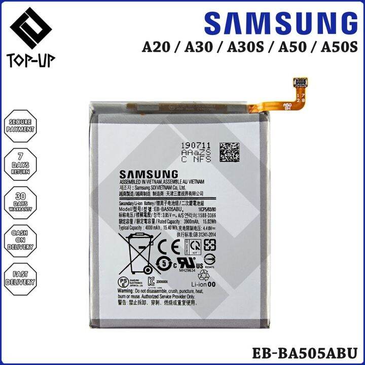 semob81 Original Samsung Galaxy A20 A30 A50s A50 A505F A30S SM-A505GN ...