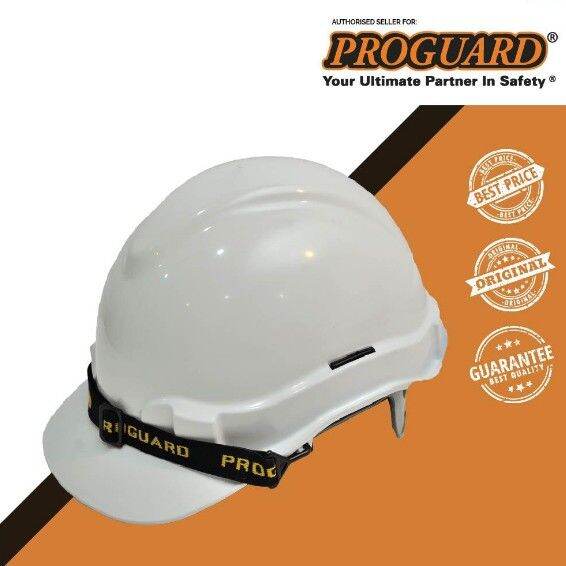 PROGUARD Safety Helmet #WHITE COLOUR | Lazada