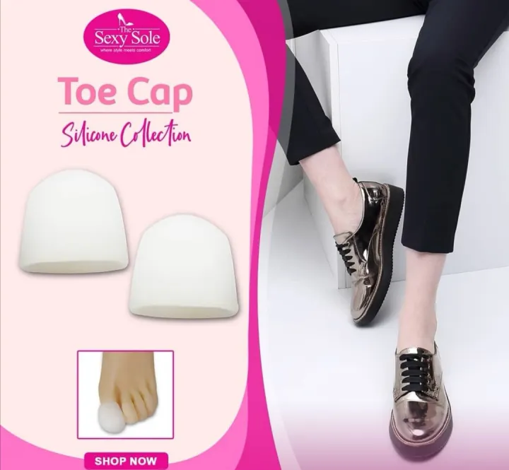 The Sexy Sole Silicone Toe Cap Covers Toenail Injuries Anti Blister 1 ...