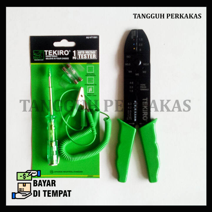 Tekiro Tang Crimping Tool Tang Press Set Tespen DC Tekiro Tespen Aki ...
