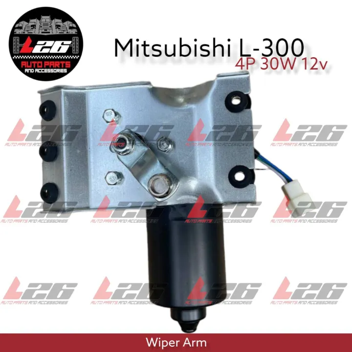 Mitsubishi L300 Wiper Motor Assembly 30W 12V 4P 4D56 | Lazada PH