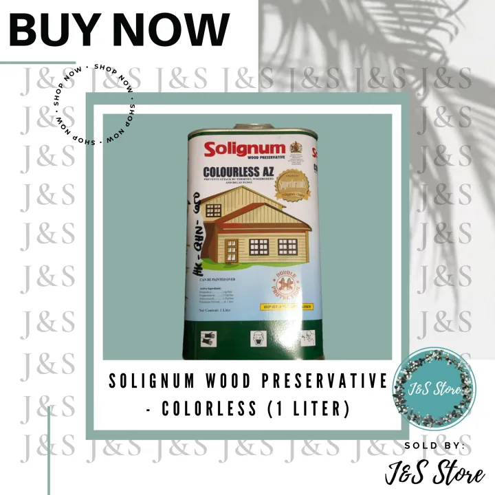 Solignum Wood Preservative - Colorless (1 Liter) | Lazada PH