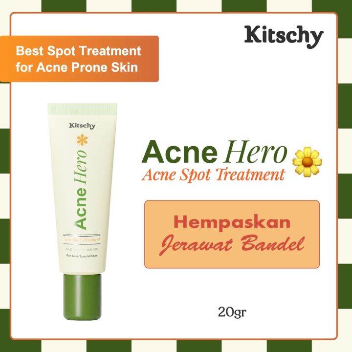 Kitschy Acne Hero Acne Spot Treatment | Lazada Indonesia