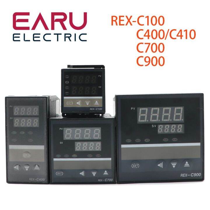 Pid Digital Intelligent Industrial Temperature Controller K Universal Input Rex C100 C400 C700