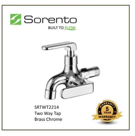 Sorento SRTWT2214 Brass Chrome Two Way Tap | Lazada