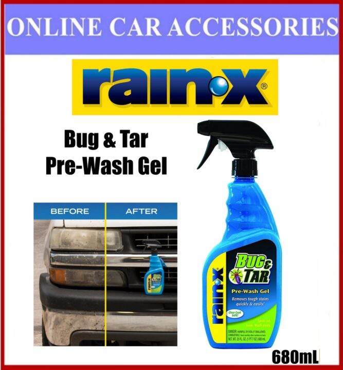 Rain-X Bug & Tar Pre-wash Gel 680mL Rain X | Lazada