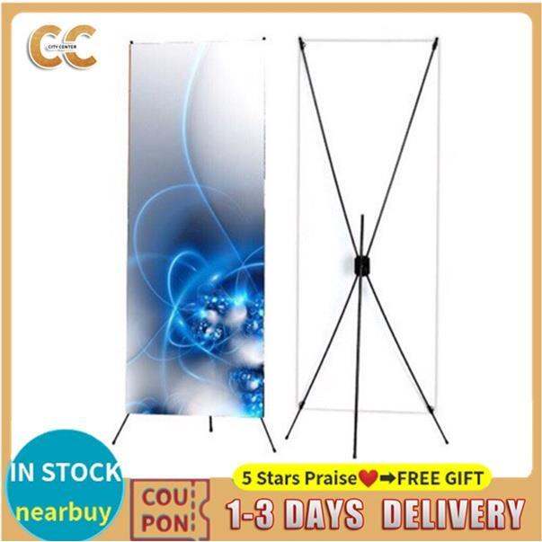 X Banner Stand / 2x5 Ft Standee Tarp Tarpaulin Decor Signage Sign ...