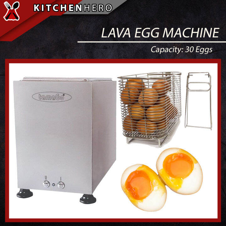LAVA EGG / POACHED EGG / ONSEN EGG / HALF-BOILED EGG / EGG MACHINE ...