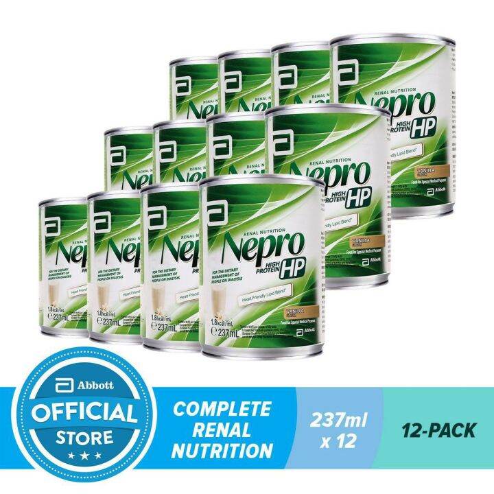 NEPRO High Protein Vanilla 237ml - Bundle of 12 | Lazada PH