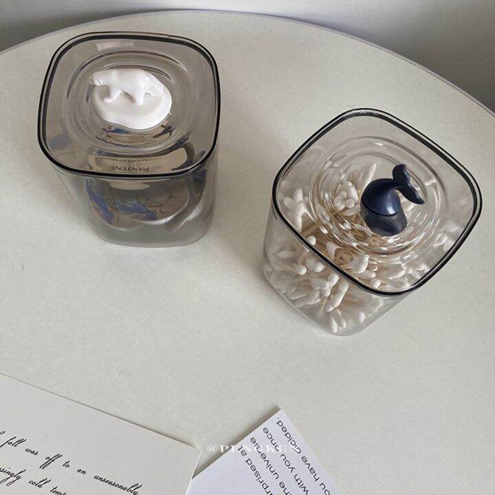 [TOVIR] กล่องอะคริลิคใส รูปสัตว์ หมีขั้วโลก ปลาวาฬน่ารัก กันฝุ่น ...