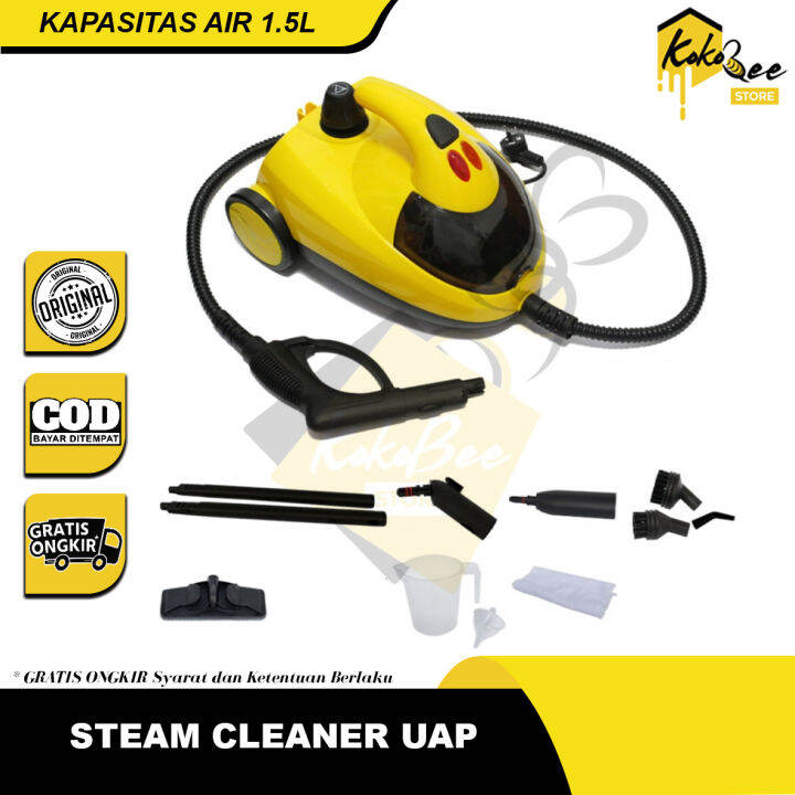 Mesin steam uap air pembersih mobil interior rumah tangga - Steam ...