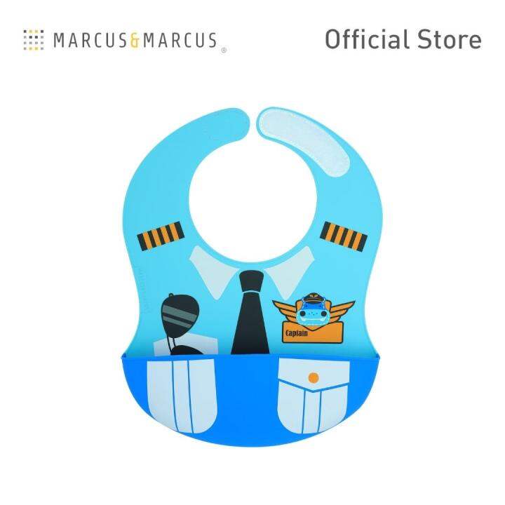 Marcus and Marcus Wide Coverage Bib Little Chef and Pilot | Lazada PH