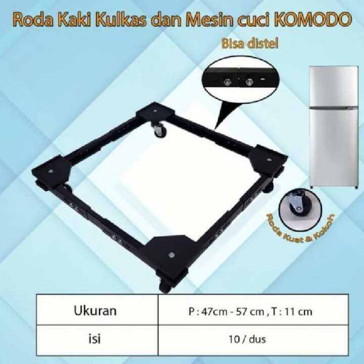 RODA KAKI KULKAS DAN MESIN CUCI KOMODO NEW | Lazada Indonesia