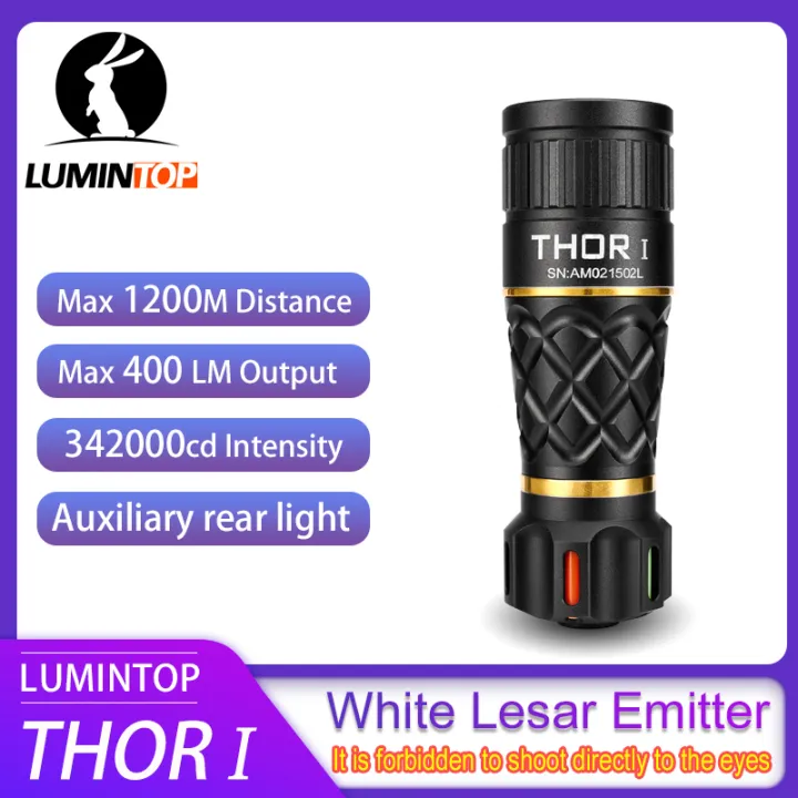 Lumintop I 18350 EDC Flashlight with LEP 1200 meters 400 lumens ...