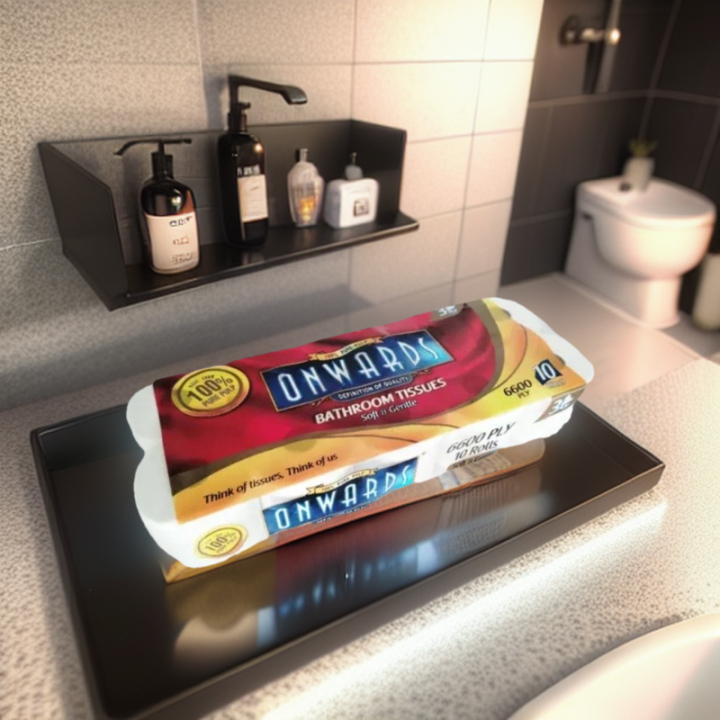 Onwards Bathroom Tissue - 10 Rolls -3ply (6600 Sheets) | Lazada