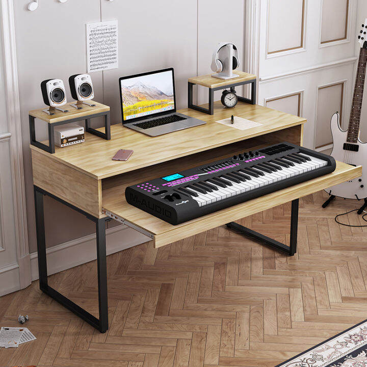 Simple and economical piano table electric piano recording studio ...