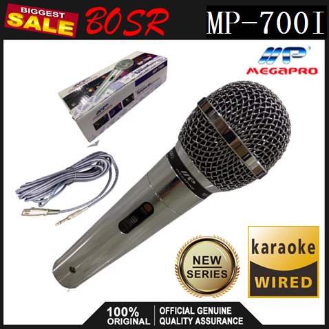 Megapro MP-700 High-End Dynamic Wired Microphone | Lazada PH