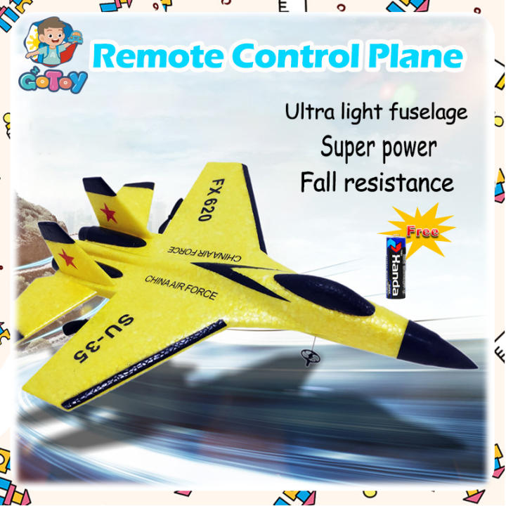 【Fly Plane-Free Battery】Flying Toys Remote Control Plane Aircraft ...