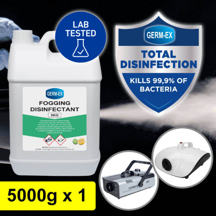 Smoke/Fogging Sanitizer Disinfectant Liquid/GERM-EX Fogging ...