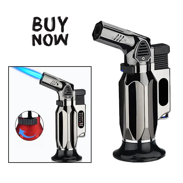 LIGHTER GAS002 - Portable Windproof Gas Turbo Lighter Kitchen ...