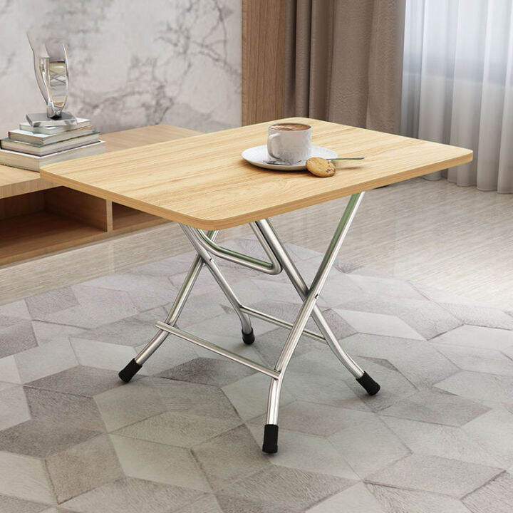 modern table minimalist table foldable desk Outdoor Lightweight Folding ...