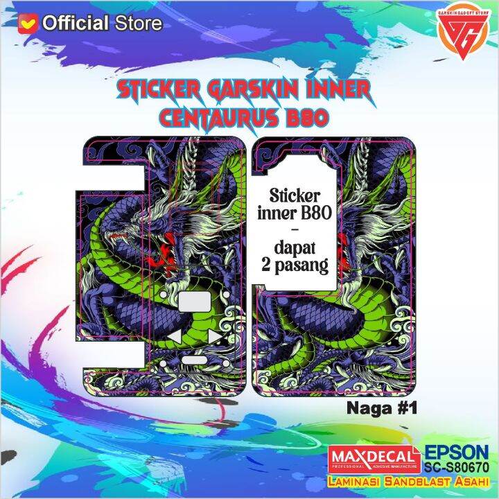Sticker Inner Centaurus B80 Skin Premium Motif Naga Bisa Custom ... Sticker Inner Centaurus B80 Skin Premium Motif Naga Bisa Custom ...