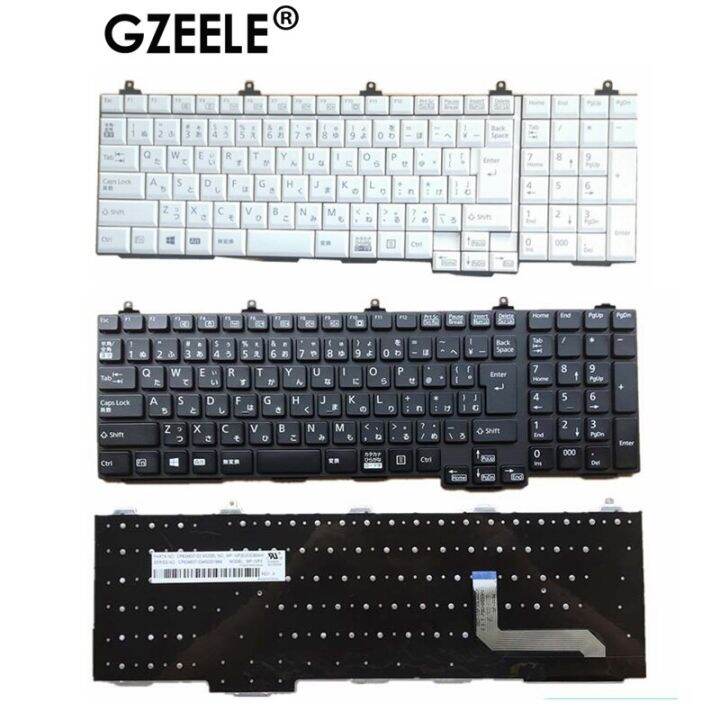 JP JA Used Laptop Japanese Keyboard For Fujitsu Lifebook A572 A574 A743 ...