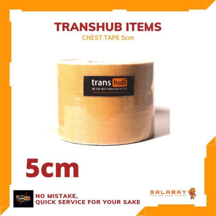 ewpe06 Transhub Chest tape / Trans tape / KT Tape (5cm) | Lazada PH
