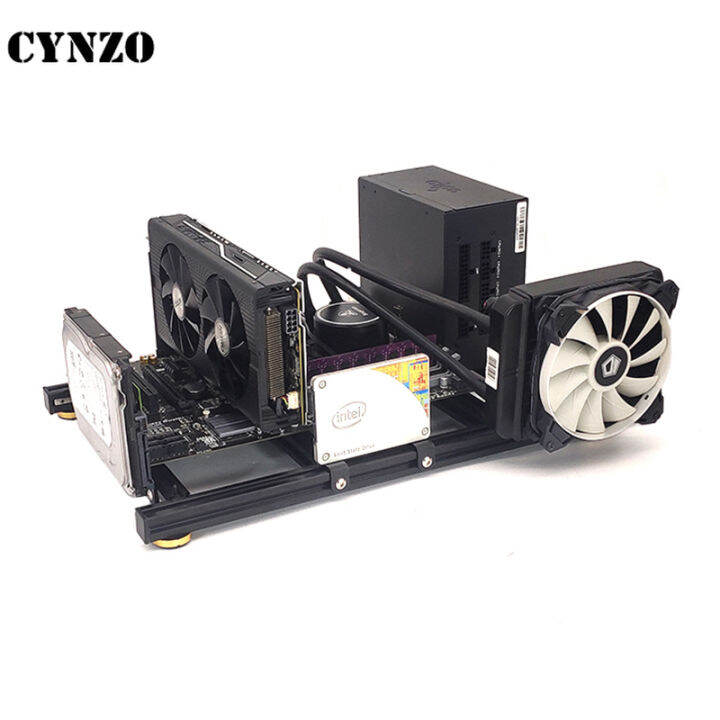 Gamer Cabinet DIY Mini PC Case Open Frame ITX MATX ATX Desktop Computer ...