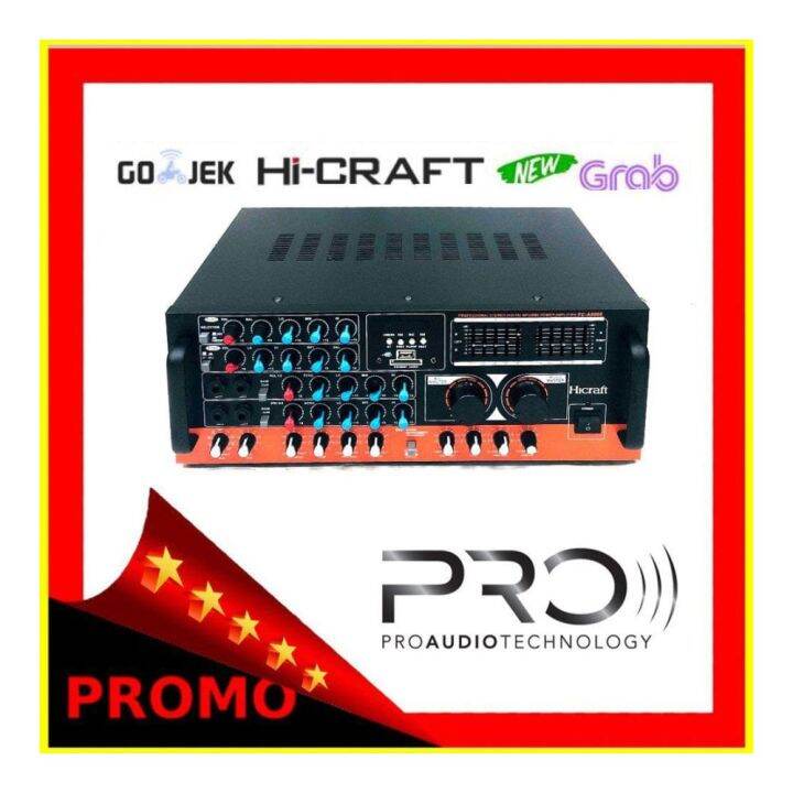 POWER AMPLIFIER MIXER HICRAFT FC6000 4CH ORIGINAL | Lazada Indonesia
