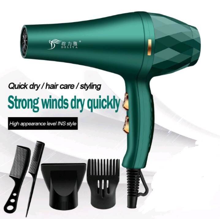 2300W Green Color Hair Dryer Original High Power Quickly Negative For ...