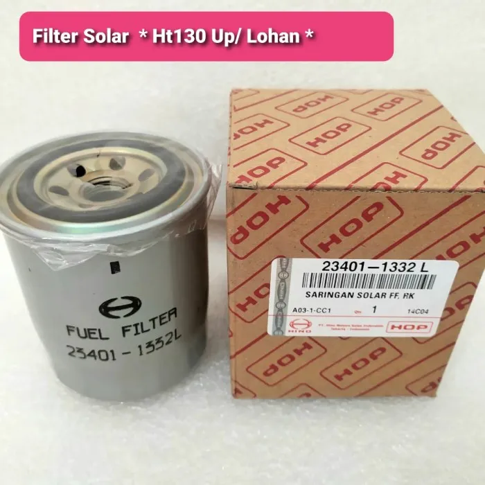 Fuel Filter / Saringan Solar Atas Hino Lohan HT130 23401-1332 | Lazada ...
