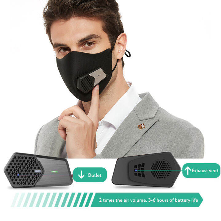 CHIPLY Cycling Smart Face Mask Cover Wearable Air Purifier Nose And ...