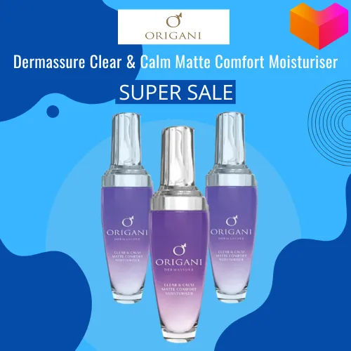 Origani Dermassure Clear & Calm Matte Comfort Moisturiser | Lazada PH