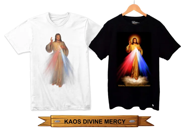 KAOS YESUS / KAOS HATI KUDUS YESUS KERAHIMAN ILAHI DIVINE MERCY / KAOS ...
